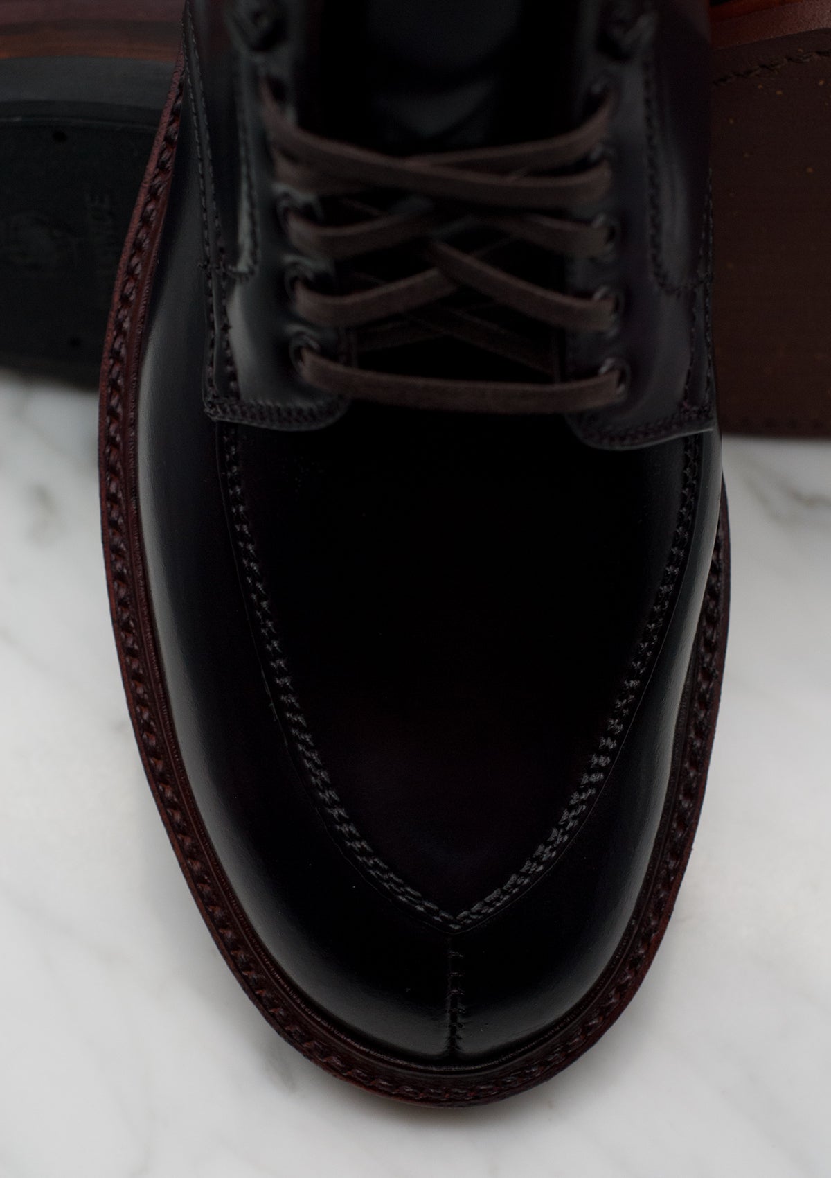 Alden The Midway - 379x V-Tip Color-8 Shell Cordovan Boot D2932H ...