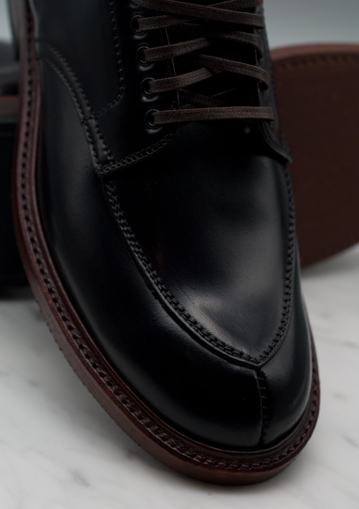 Alden The Midway - 379x V-Tip Color-8 Shell Cordovan Boot D2932H ...
