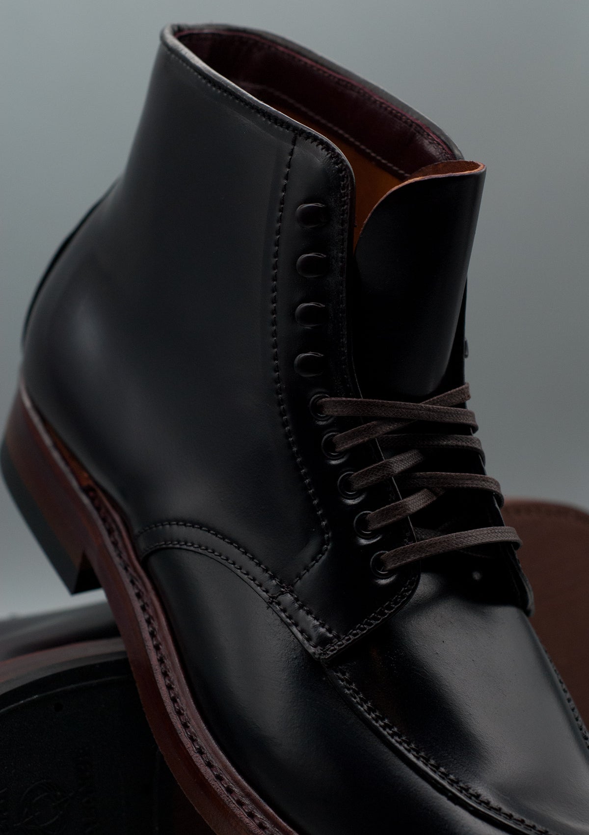 Alden The Midway - 379x V-Tip Color-8 Shell Cordovan Boot D2932H ...