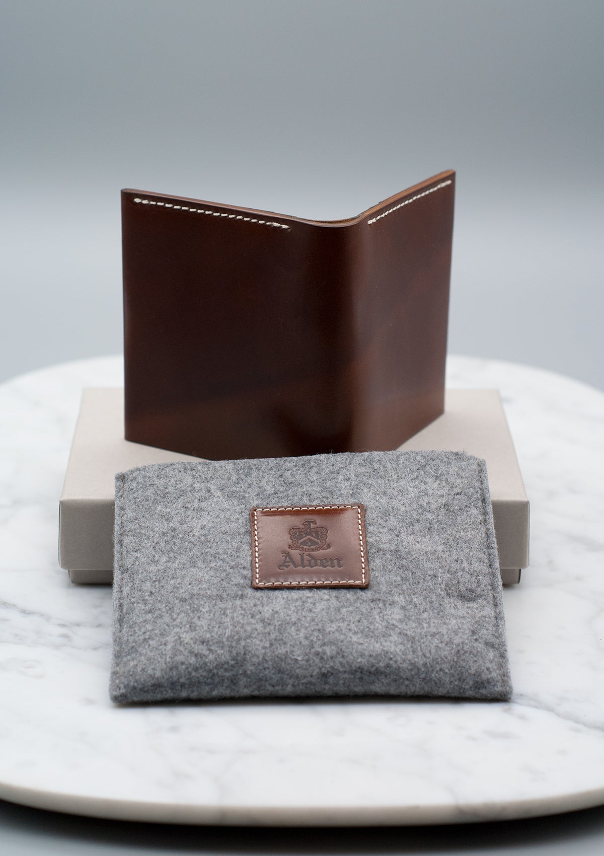 Alden x Kreis Cigar Shell Cordovan Wallet – Dashing Chicago